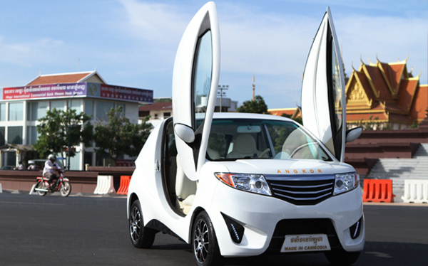 Angkor EV 2013 – La voiture électrique Cambodgienne