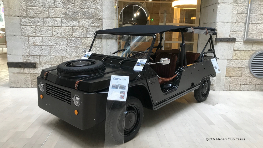 Une méhari électrique EDEN x BAAK au style très « underground