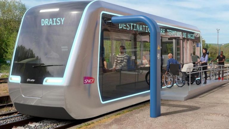 La SNCF va tester une navette électrique rail-route Flexy - AVEM