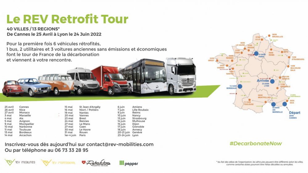 Le REV Rétrofit Tour est lancé - AVEM