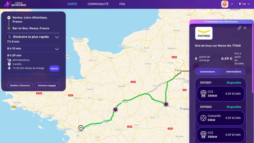 Electroverse, plateforme de mobilité électrique d’Octopus Energy