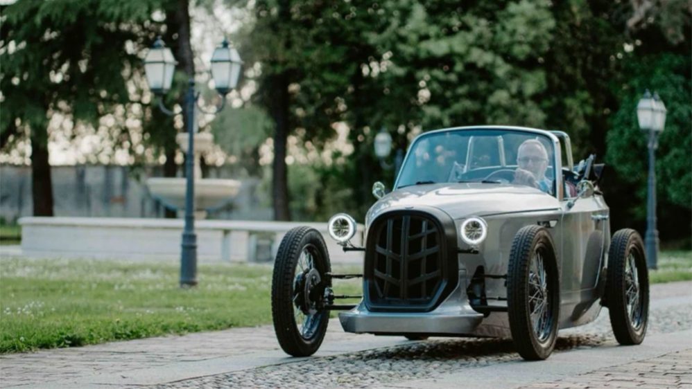 Le Rodster électrique rétro de Patak Motors