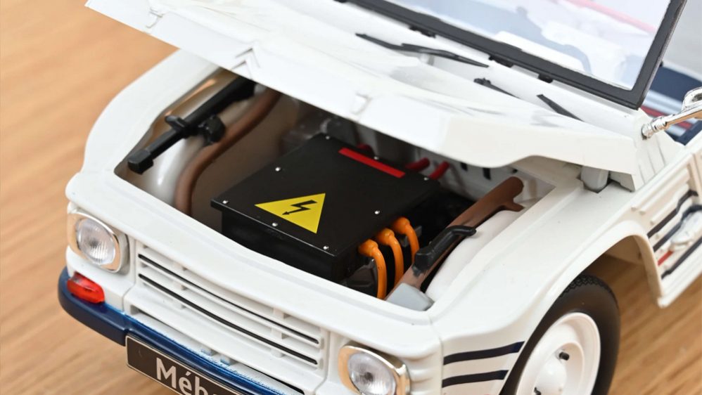 Norev reproduit au 1/18 l’Eden électrique au look de Citroën Mehari