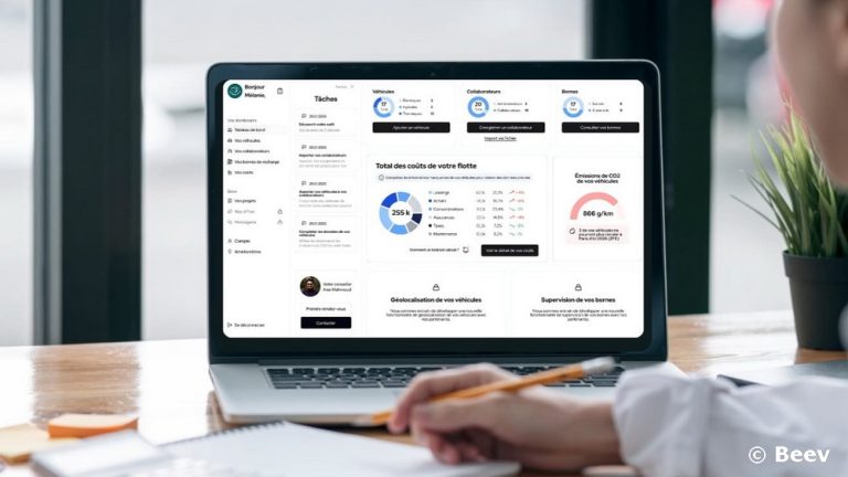 Beev lance une offre pour la recharge des voitures de fonction