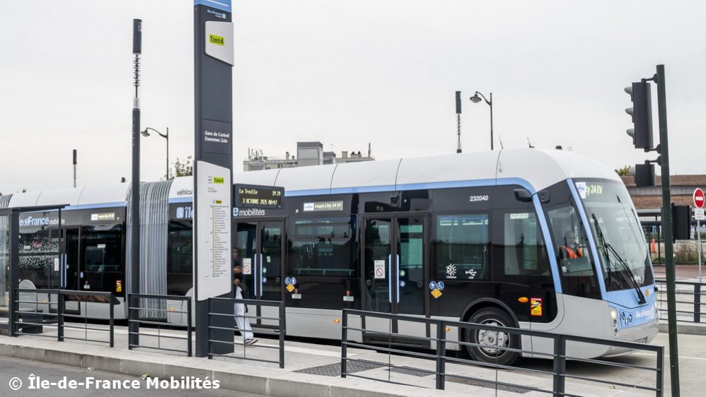 Île-de-France Mobilités met en service le Tzen 4, une nouvelle ligne de ...